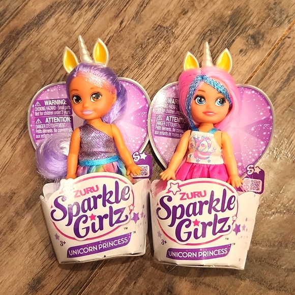 sparkle girlz | Toys | Zuru Sparkle Girls Unicorn Princess Dolls Ref62w ...